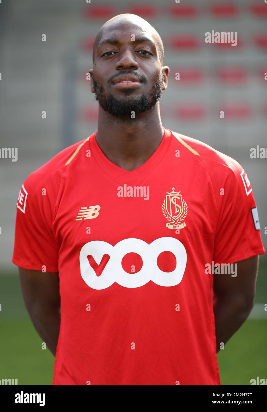 Standard's Luis Pedro Cavanda poses for the photographer at the 2018 ...