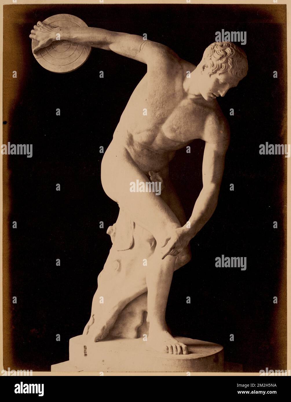 Discobolus of Myron , Antiquities, Sculpture, Athletes, Discus throwing ...