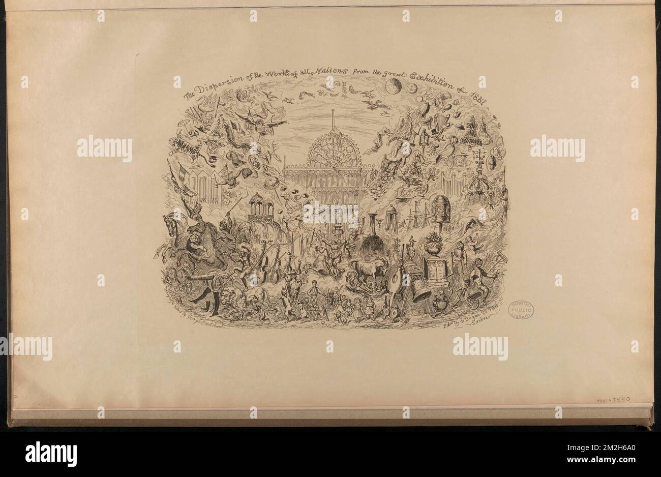 The dispersion of the works of all nations from the Great Exhibition of ...