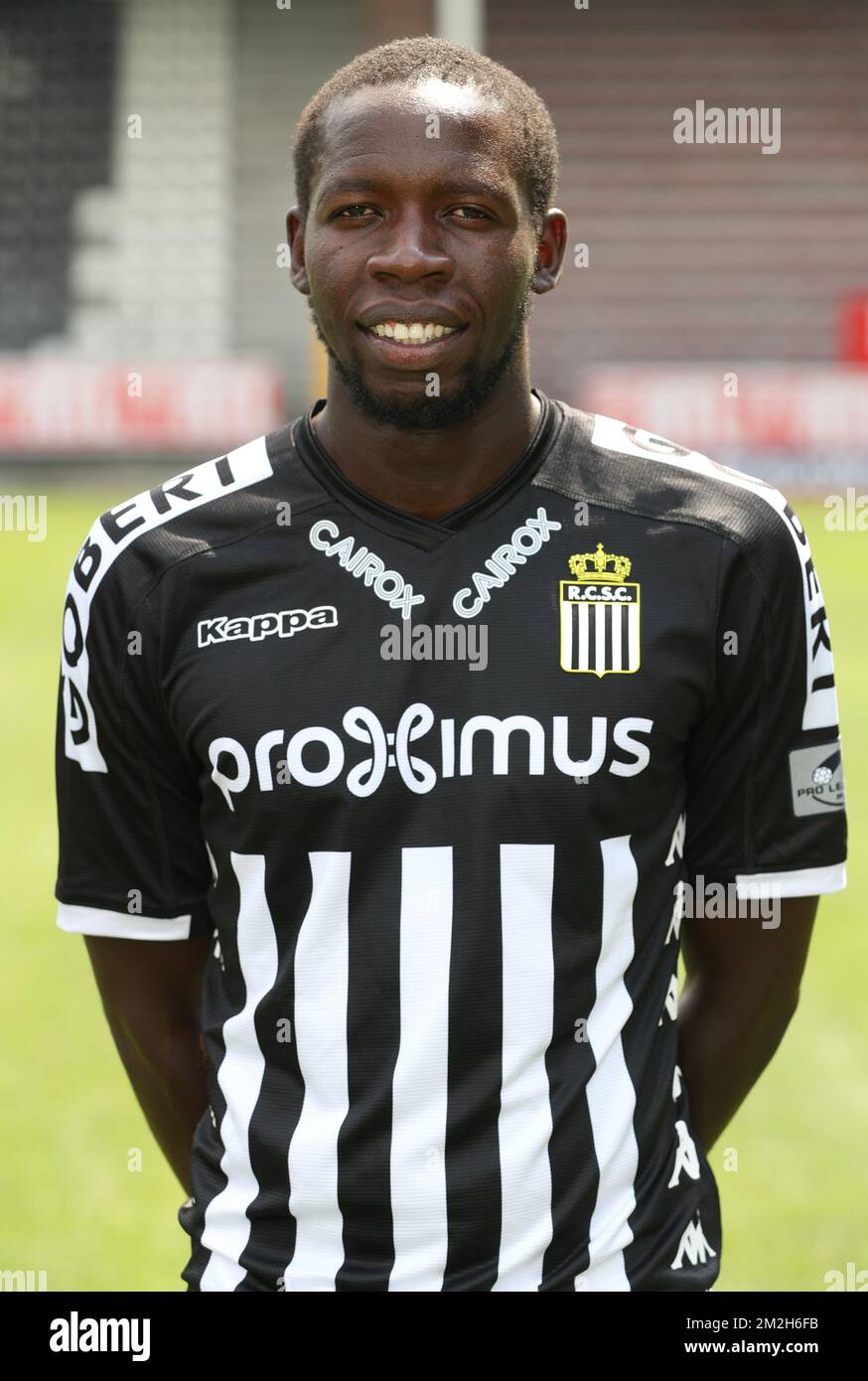 Charleroi's Christophe Diandy poses for photographer at the 2018-2019 ...