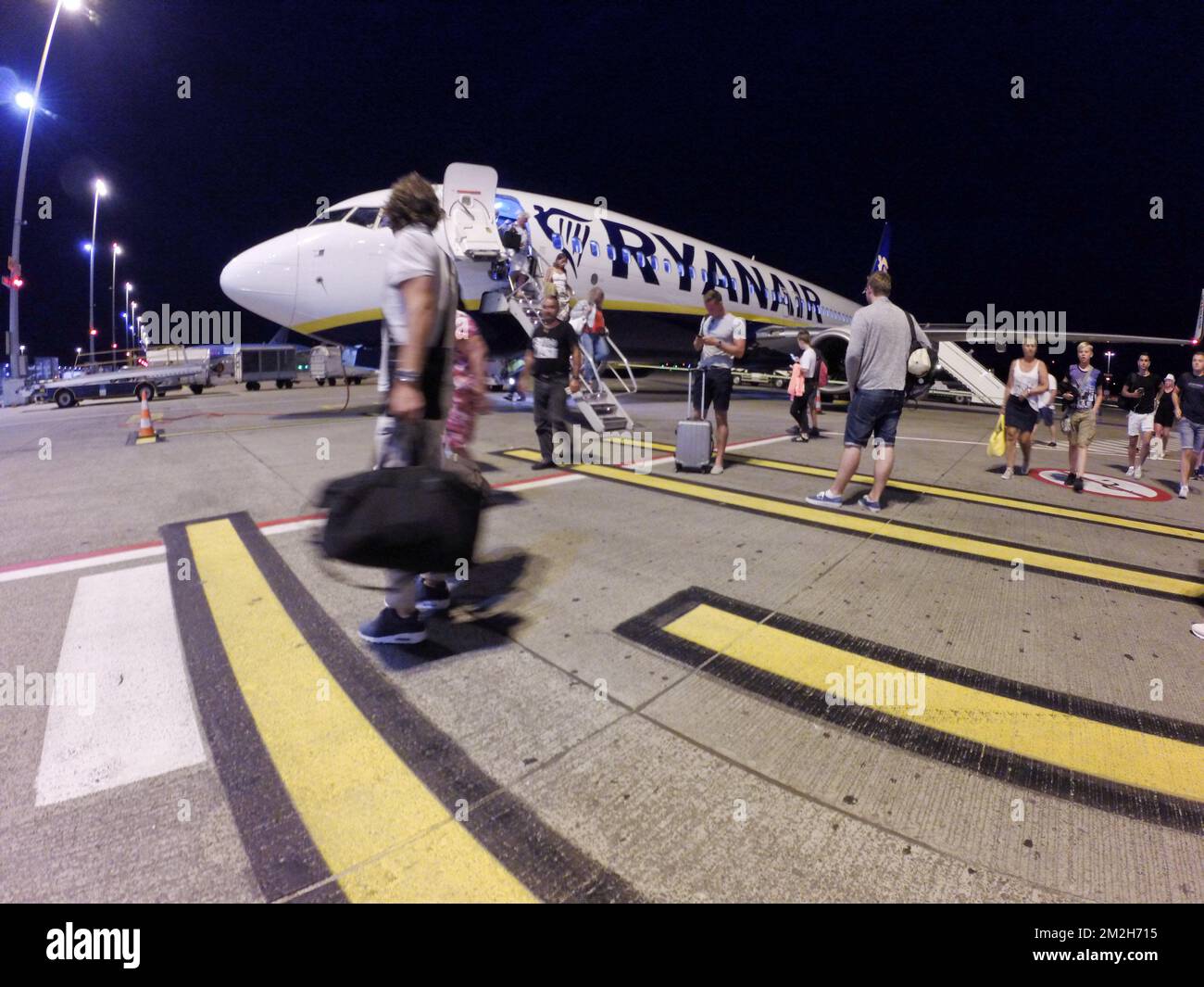 Passengers Unload | Débarquement des passagers 24/07/2018 Stock Photo ...