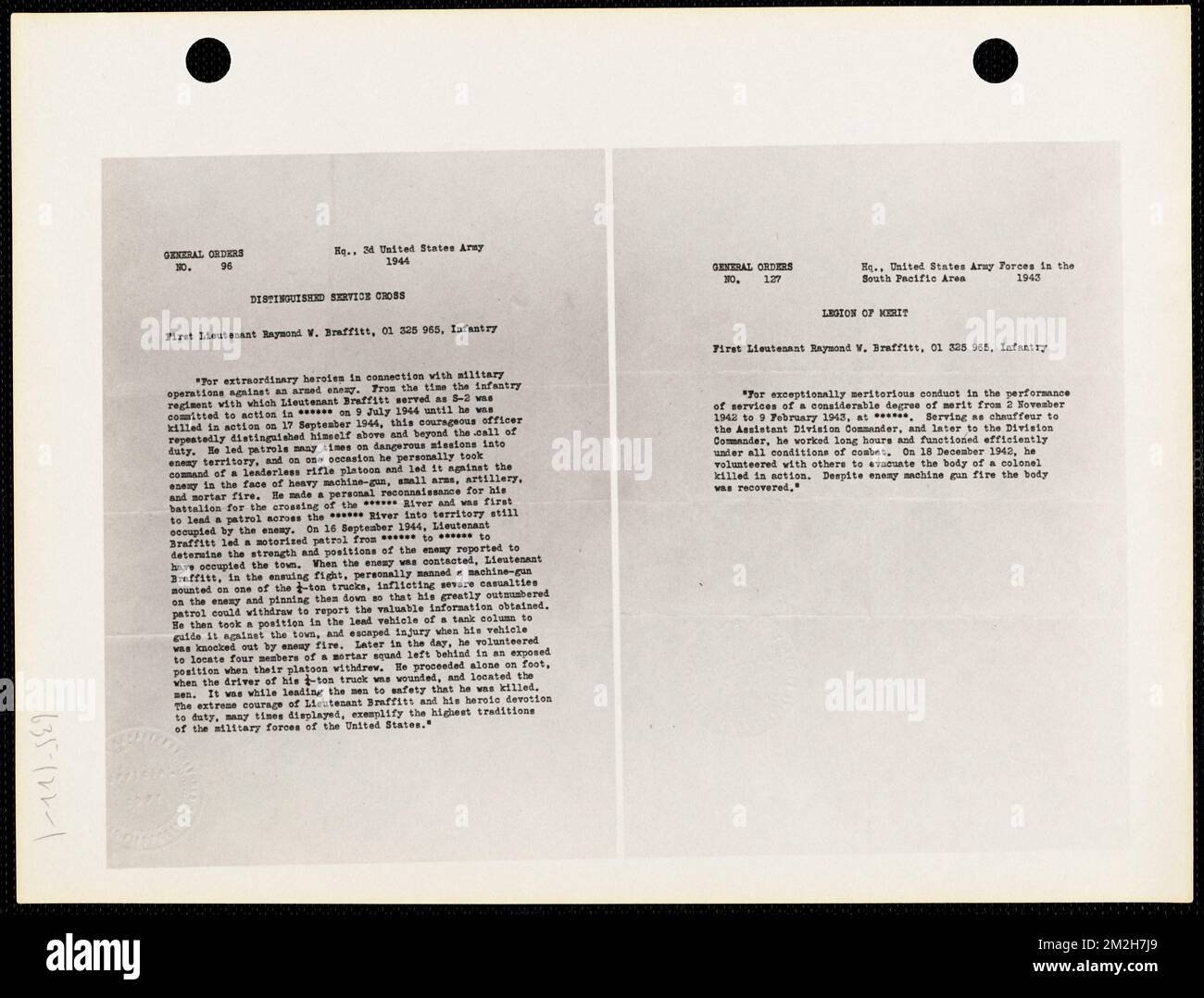 Distinguished service cross hi-res stock photography and images - Alamy