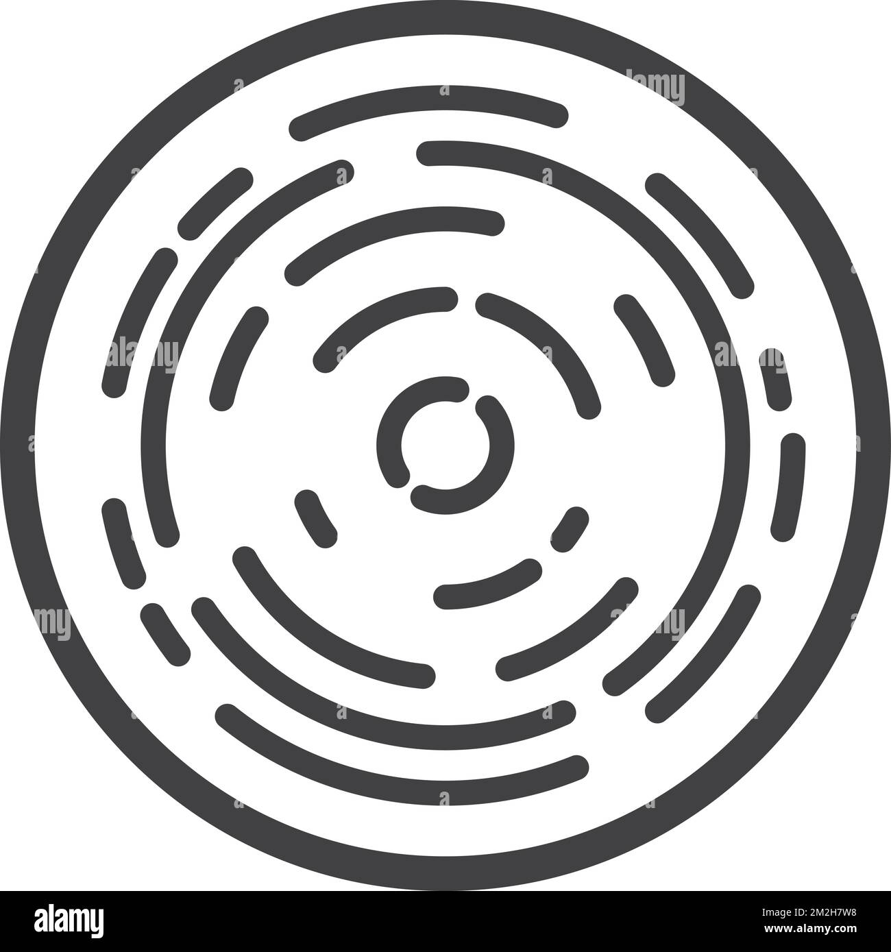 Wood growth rings Stock Vector Images - Alamy