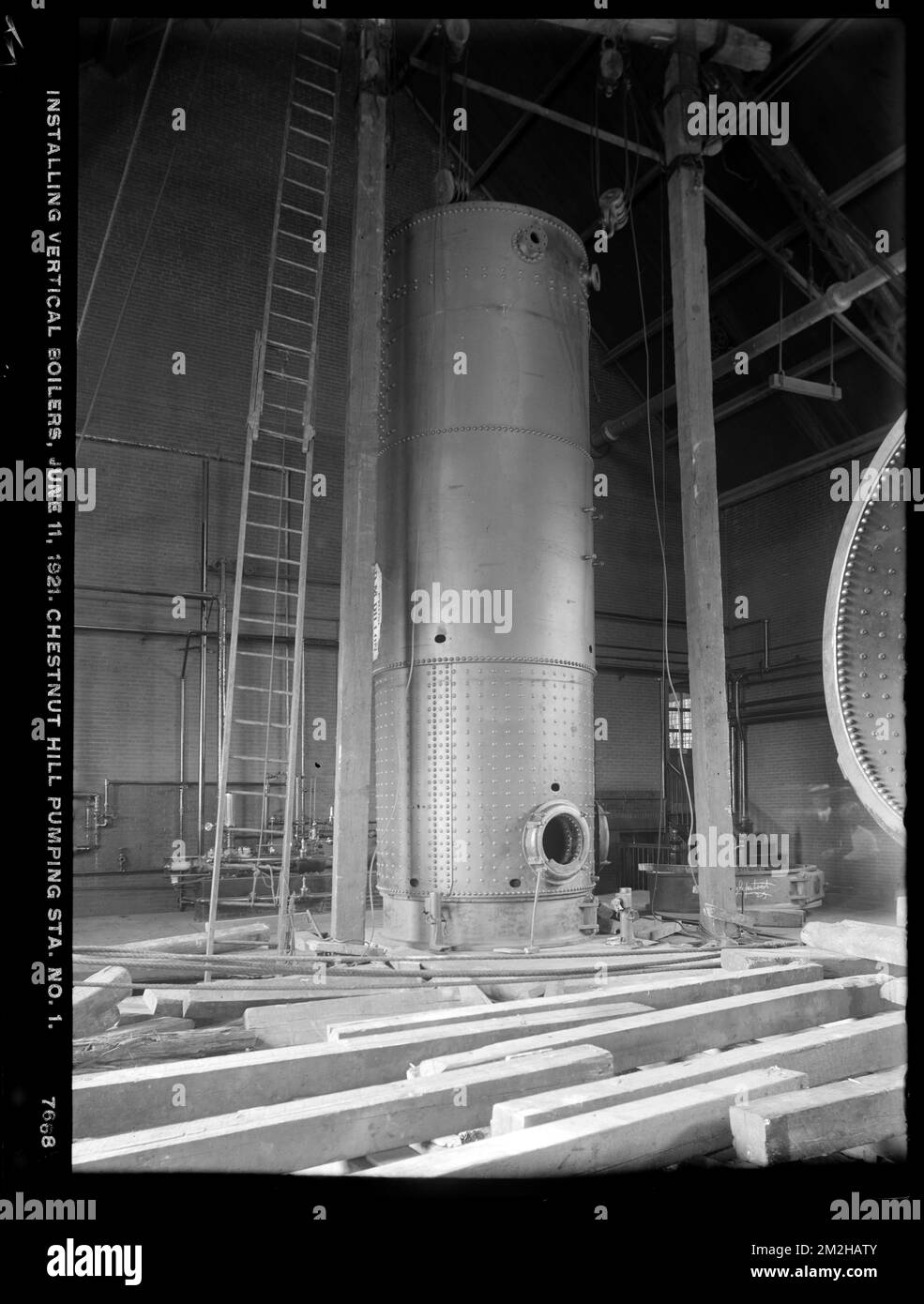 Distribution Department, Chestnut Hill High Service Pumping Station ...