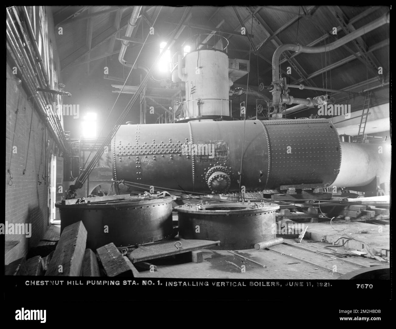 Distribution Department, Chestnut Hill High Service Pumping Station ...