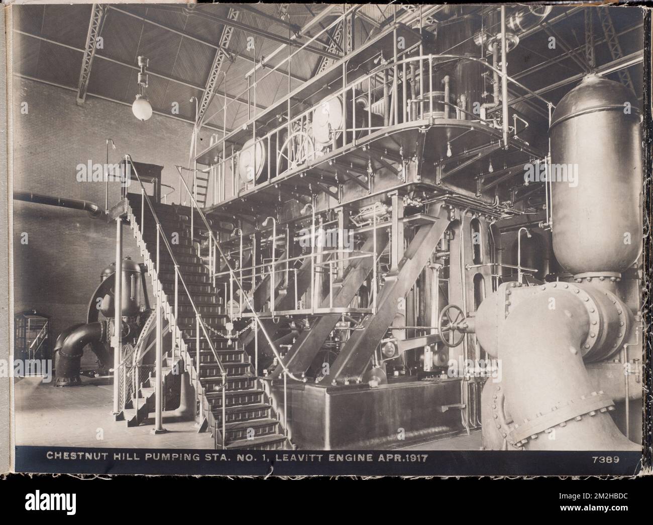 Distribution Department, Chestnut Hill High Service Pumping Station ...