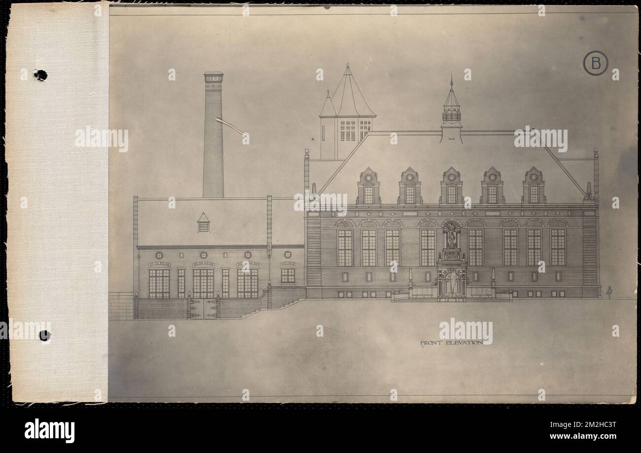 Distribution Department, Chestnut Hill Low Service Pumping Station ...