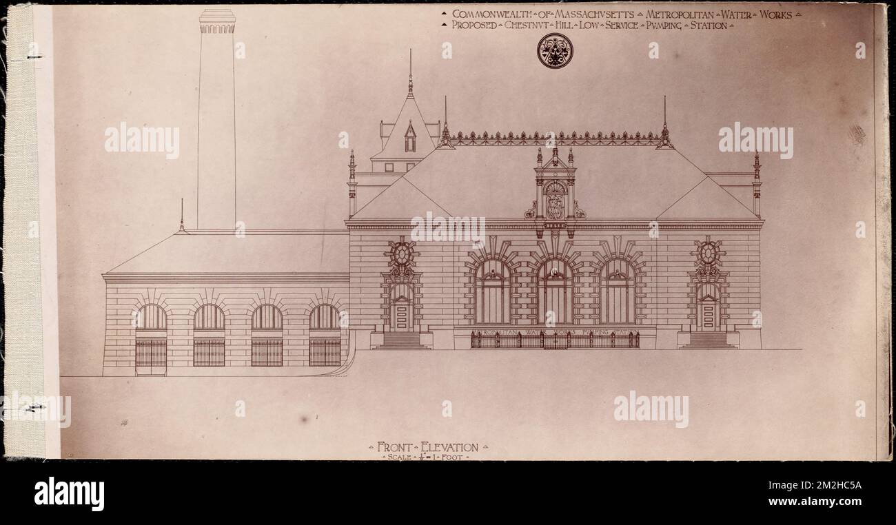 Distribution Department, Chestnut Hill Low Service Pumping Station ...
