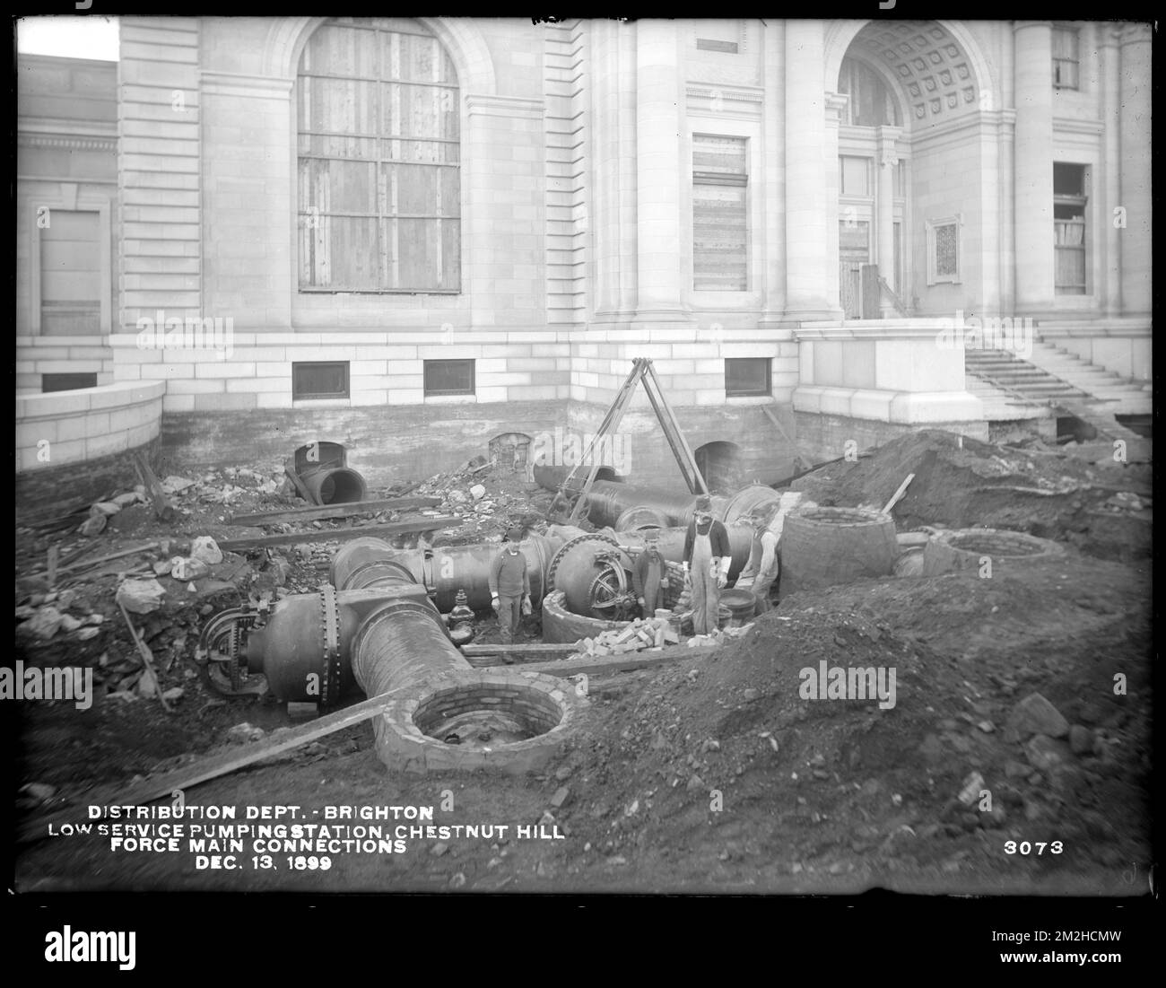 Distribution Department, Chestnut Hill Low Service Pumping Station ...