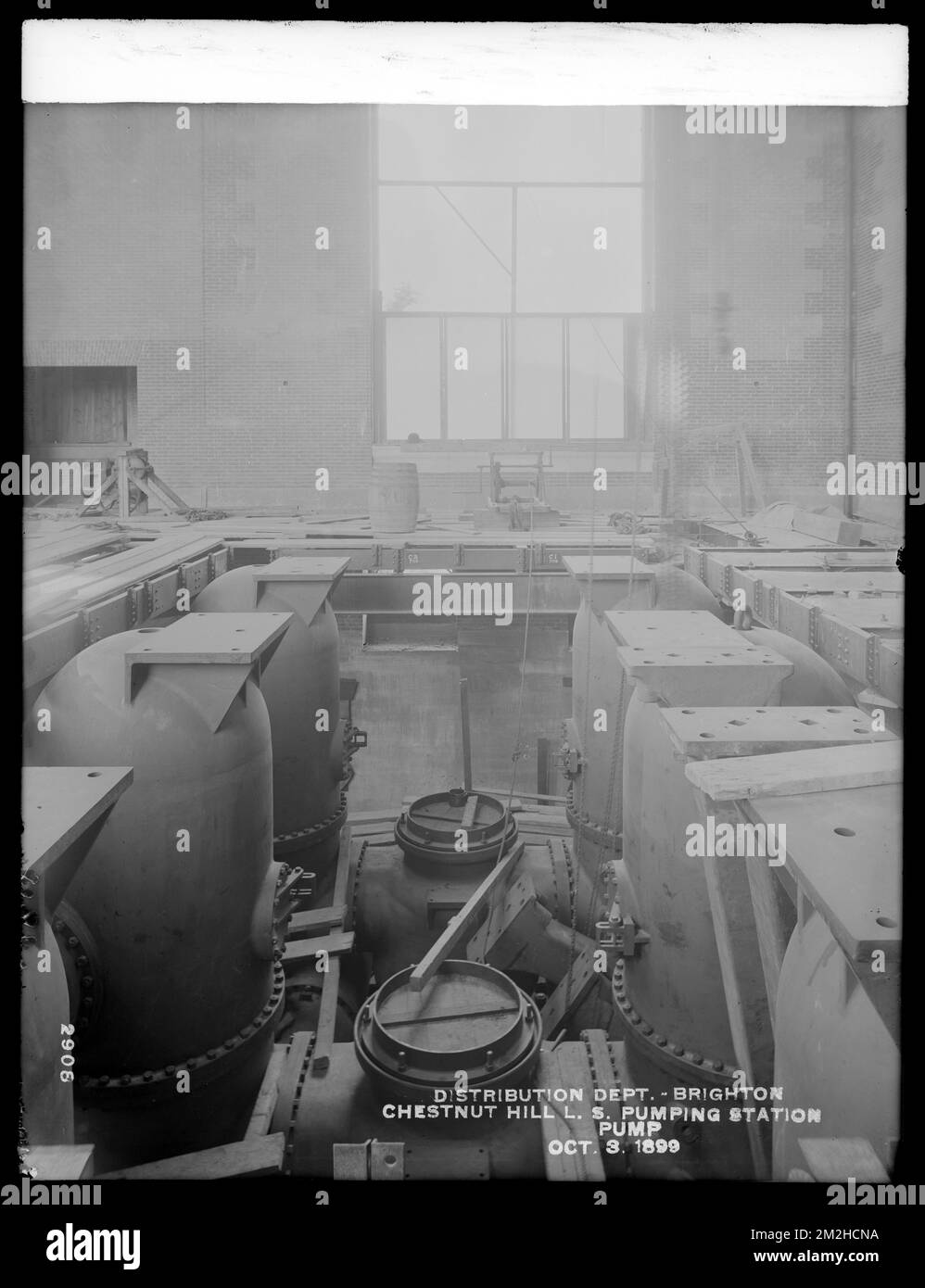 Distribution Department, Chestnut Hill Low Service Pumping Station ...