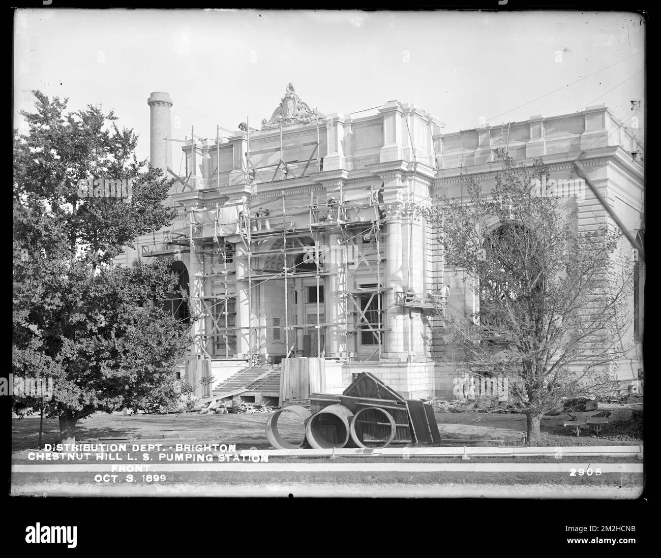 Distribution Department, Chestnut Hill Low Service Pumping Station ...