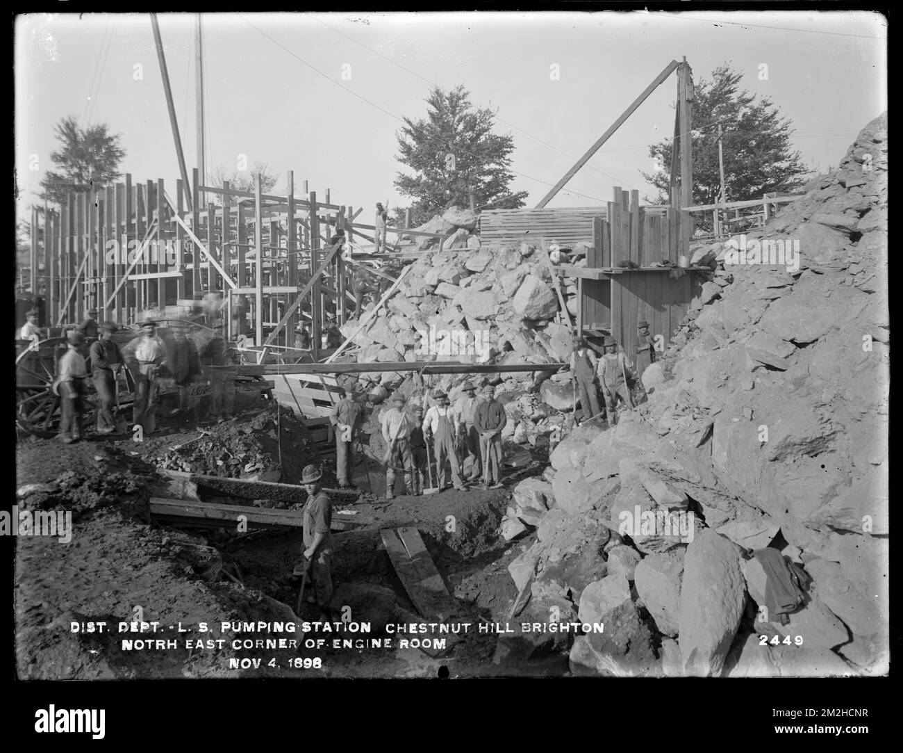 Distribution Department, Chestnut Hill Low Service Pumping Station ...