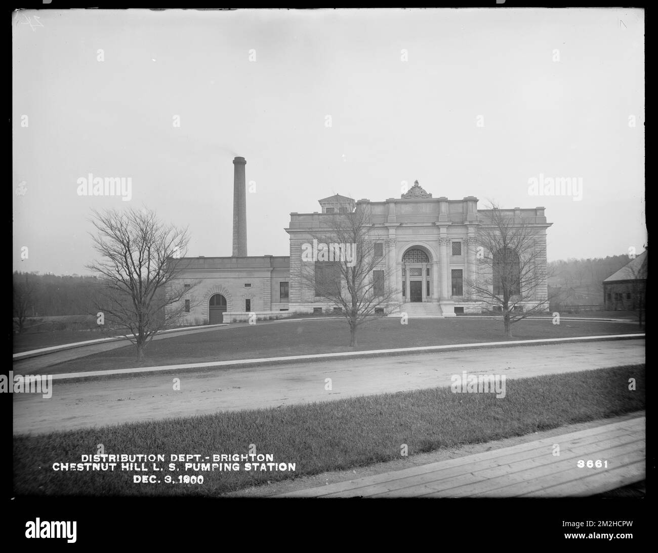 Distribution Department, Chestnut Hill Low Service Pumping Station ...