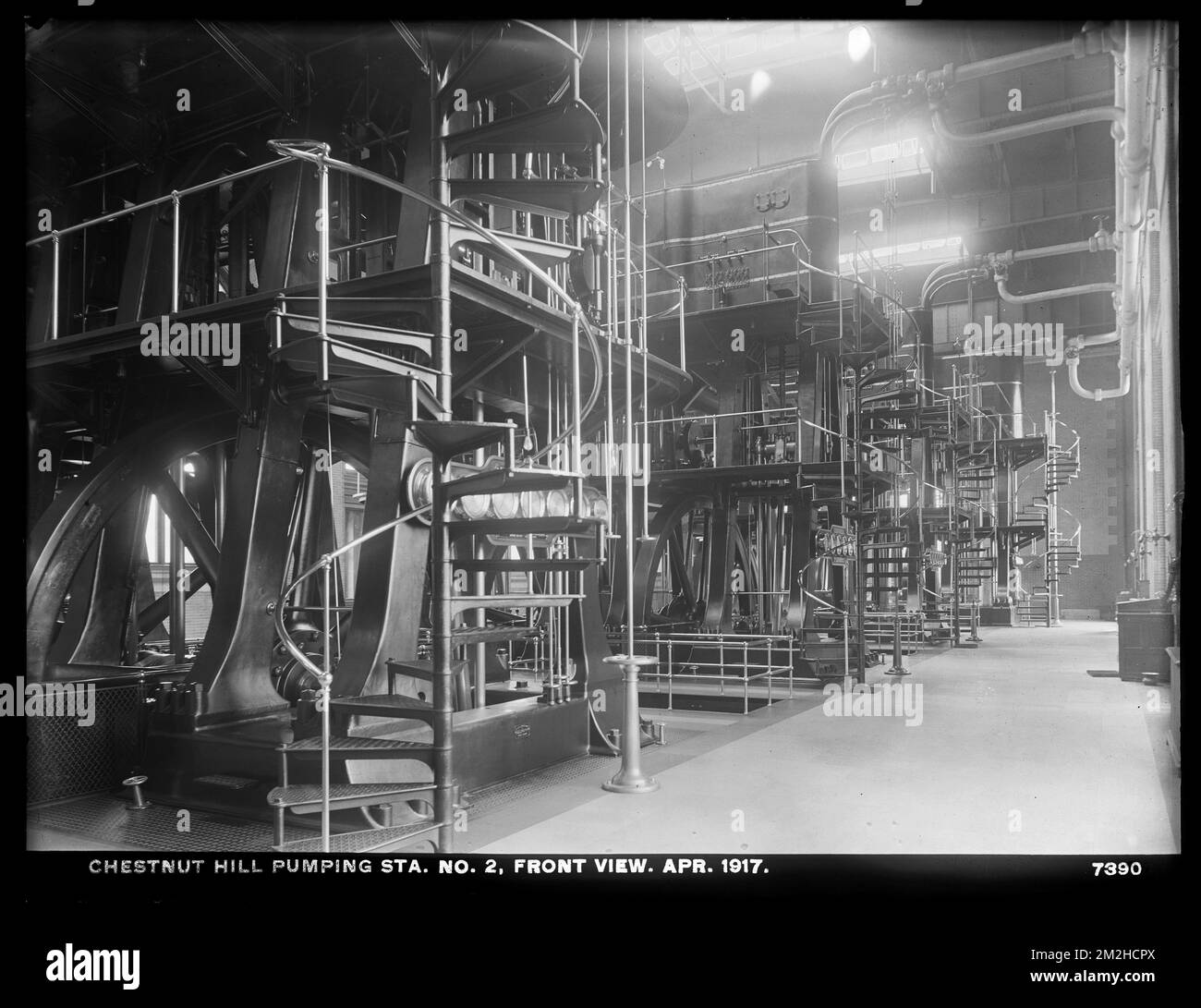 Distribution Department, Chestnut Hill Low Service Pumping Station ...