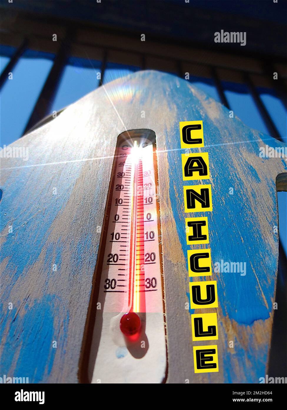 Strong heat | Fortes chaleurs 02/08/2018 Stock Photo - Alamy