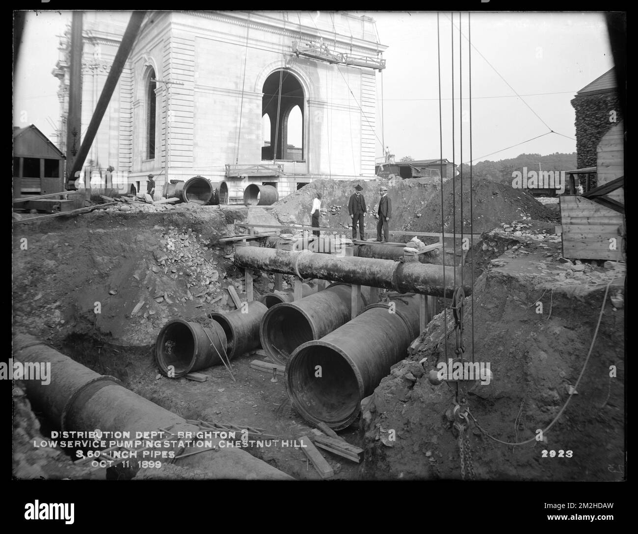 Distribution Department, Chestnut Hill Low Service Pumping Station ...