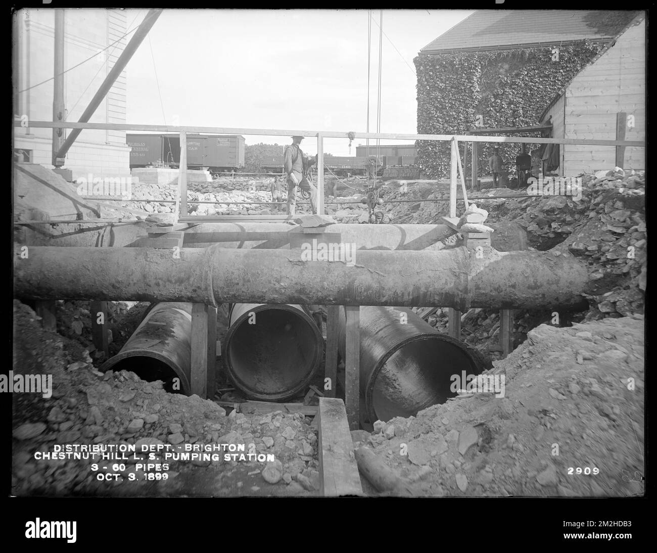 Distribution Department, Chestnut Hill Low Service Pumping Station ...