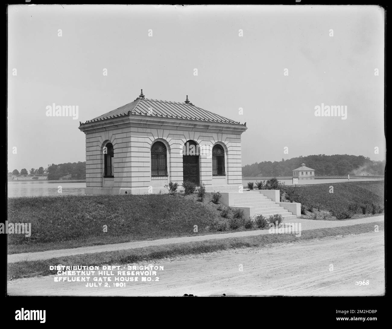 Distribution Department, Chestnut Hill Reservoir, Effluent Gatehouse No ...