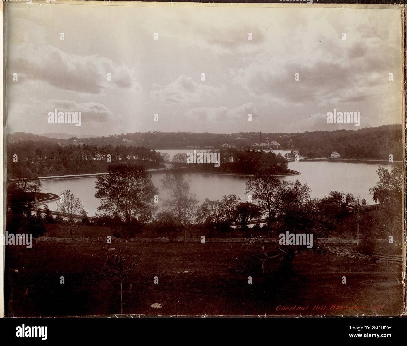 Distribution Department, Chestnut Hill Reservoir, Lawrence and Bradlee ...