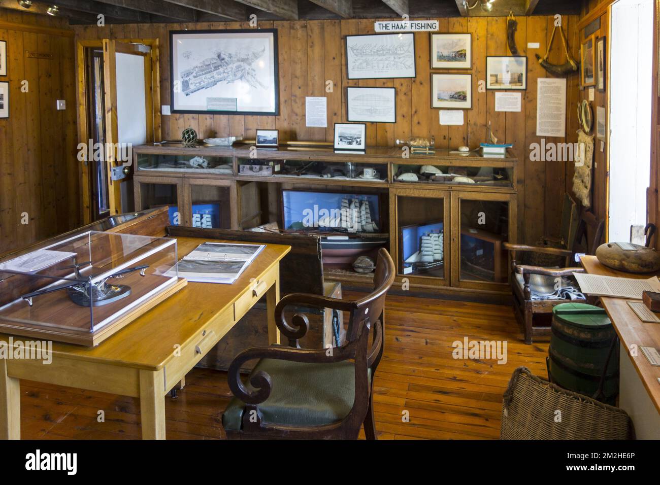 17th century Old Haa of Brough, former Laird's house, now museum in ...