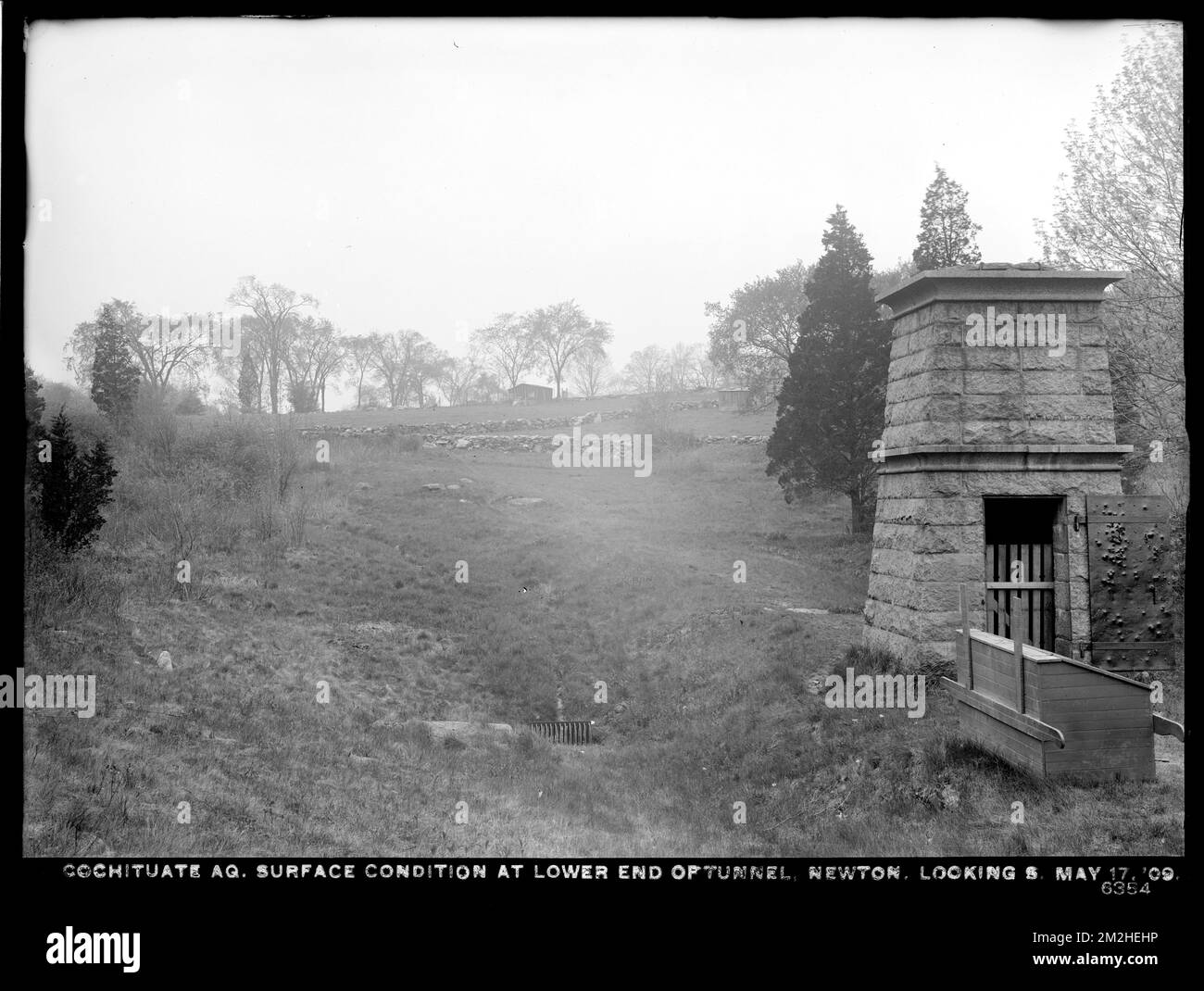 Distribution Department, Cochituate Aqueduct, surface conditions at ...