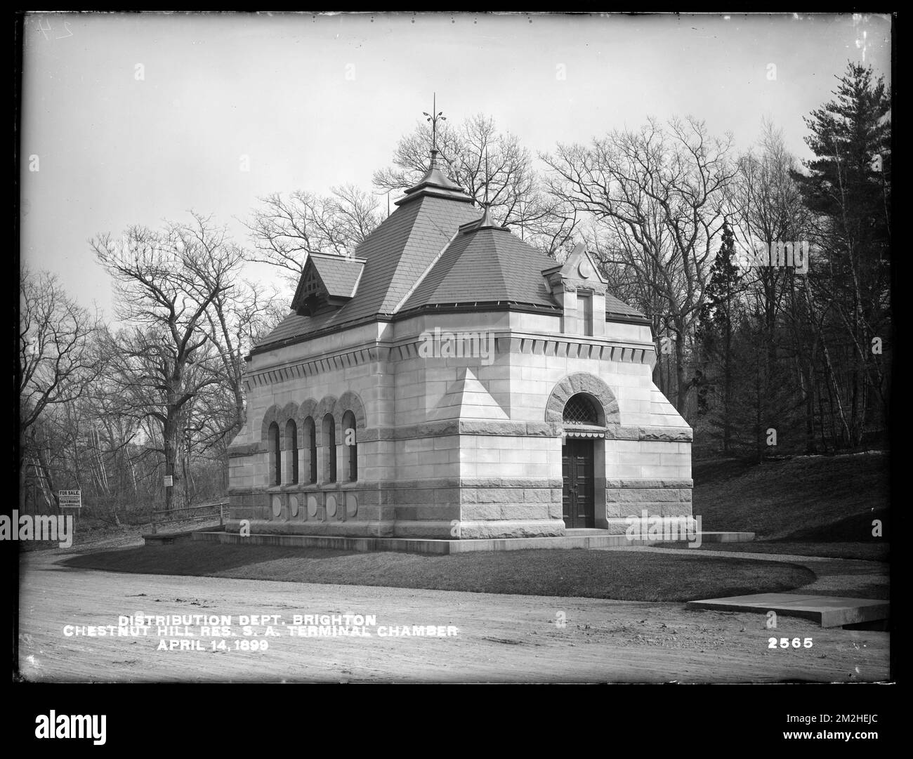 Distribution Department, Chestnut Hill Reservoir, Terminal Chamber ...
