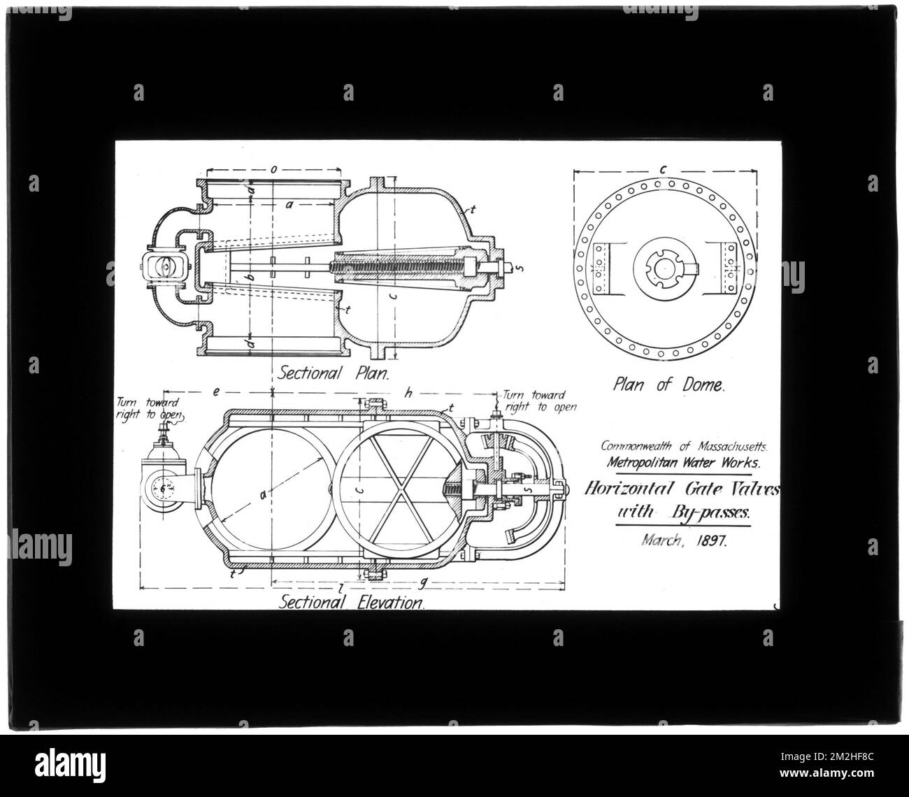 Distribution Department, horizontal gate valves with by-passes ...