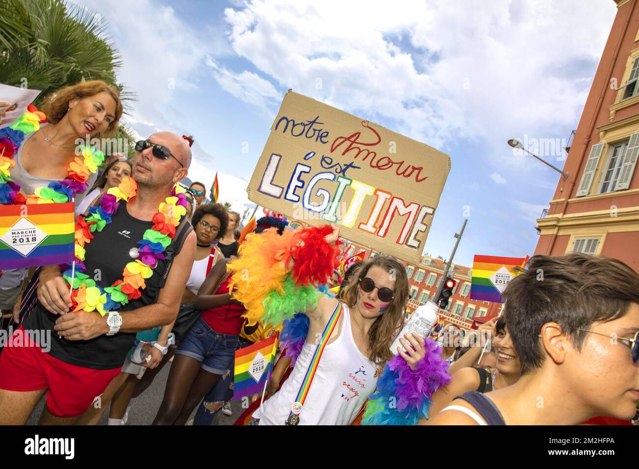 The Pink Parade again in the streets of Nice since the attack of 14 ...