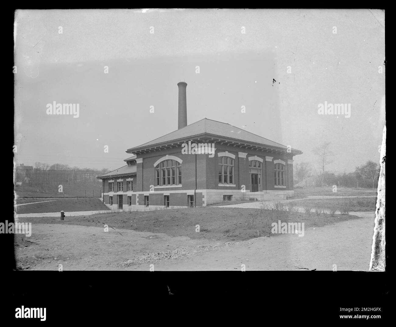 Distribution Department, Hyde Park Pumping Station, Hyde Park, Mass ...