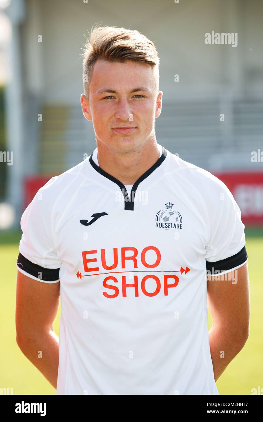 Roeselare's Shun Ballegeer poses for photographer at the 2018-2019 ...