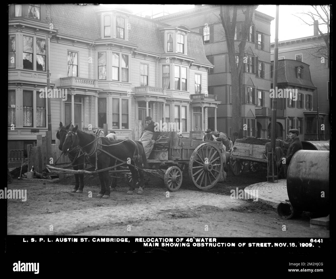 Distribution Department, Low Service Pipe Lines, Austin Street ...