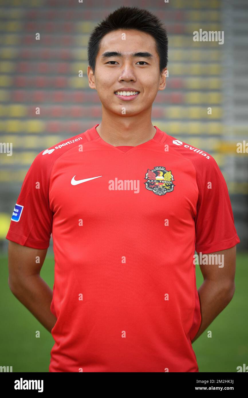 Tubize's Xin Luo pictured during the 2018-2019 season photo shoot of ...