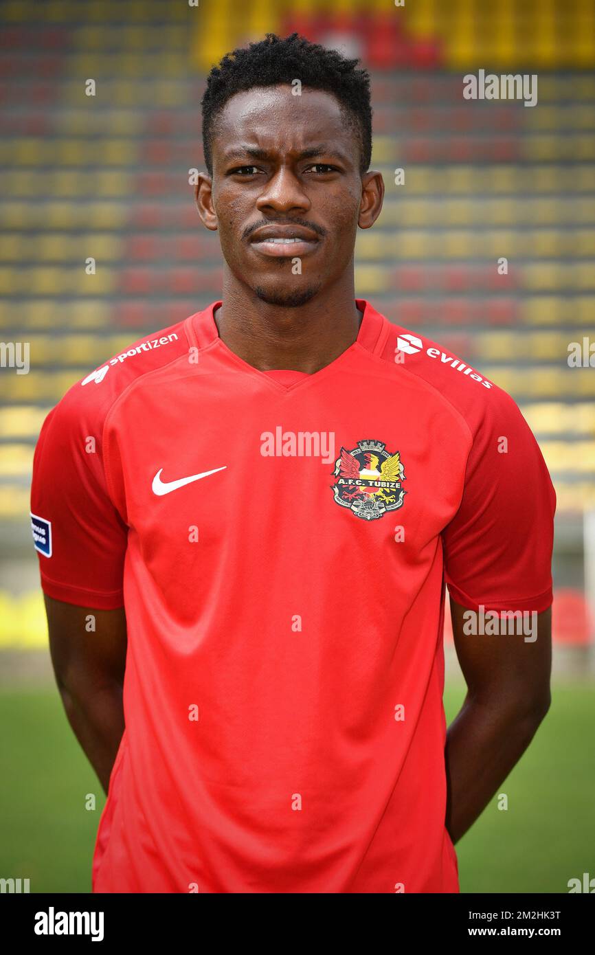 Tubize's Divine Naah pictured during the 2018-2019 season photo shoot ...