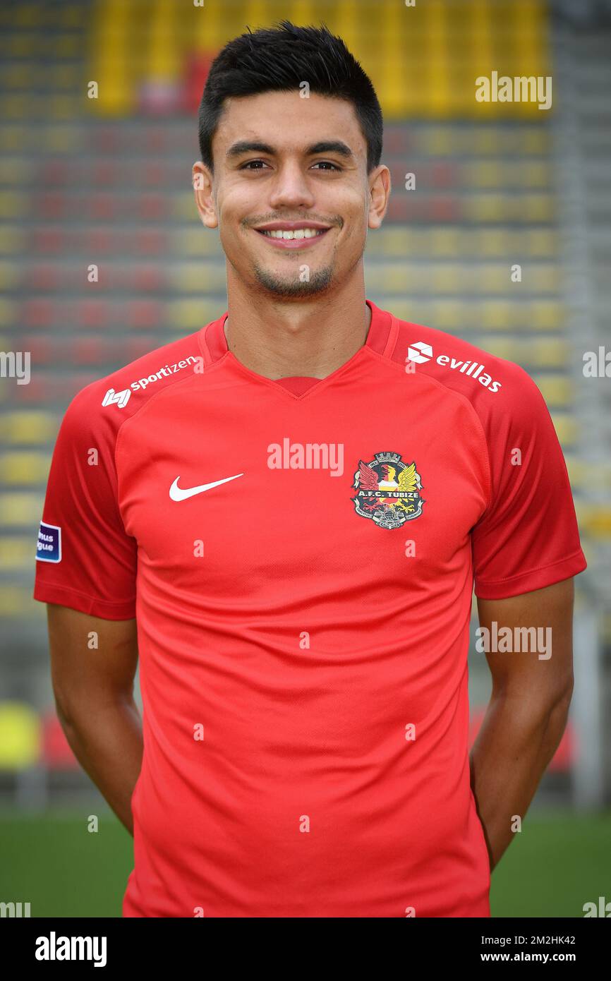 Tubize's Georgi Chelidze pictured during the 2018-2019 season photo ...