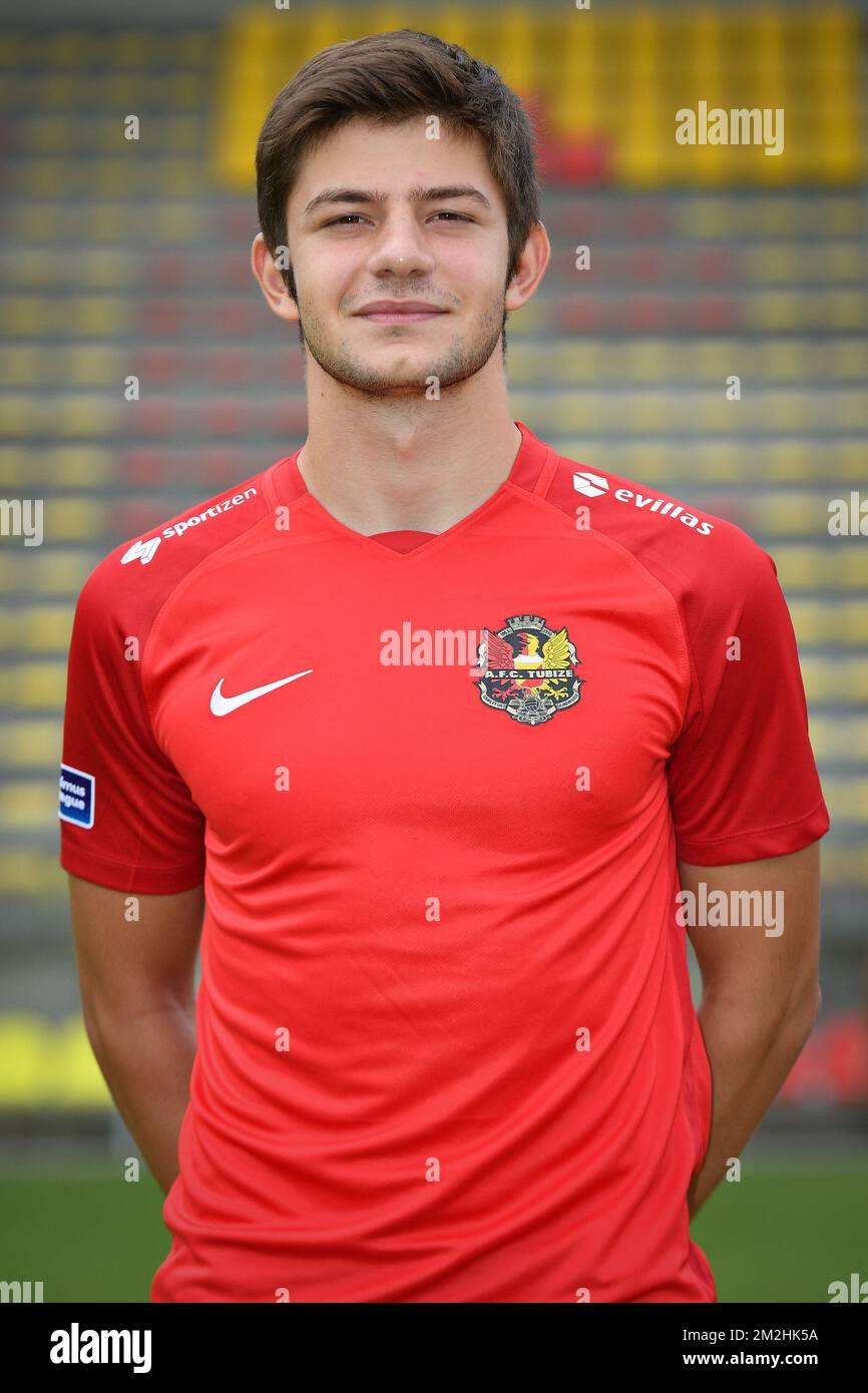 Tubize's Georgi Chelidze pictured during the 2018-2019 season photo ...