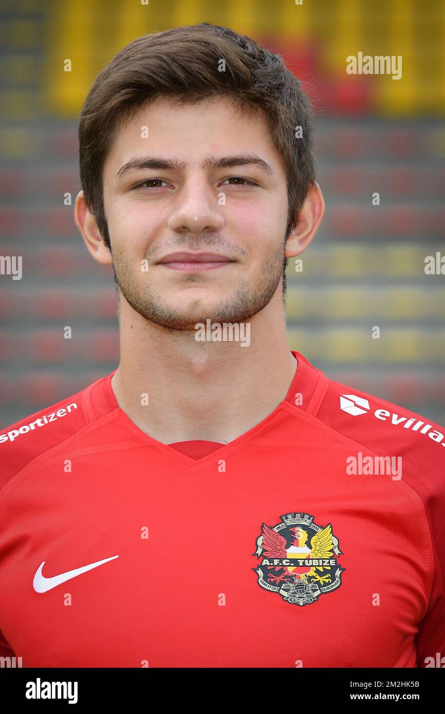 Tubize's Georgi Chelidze pictured during the 2018-2019 season photo ...