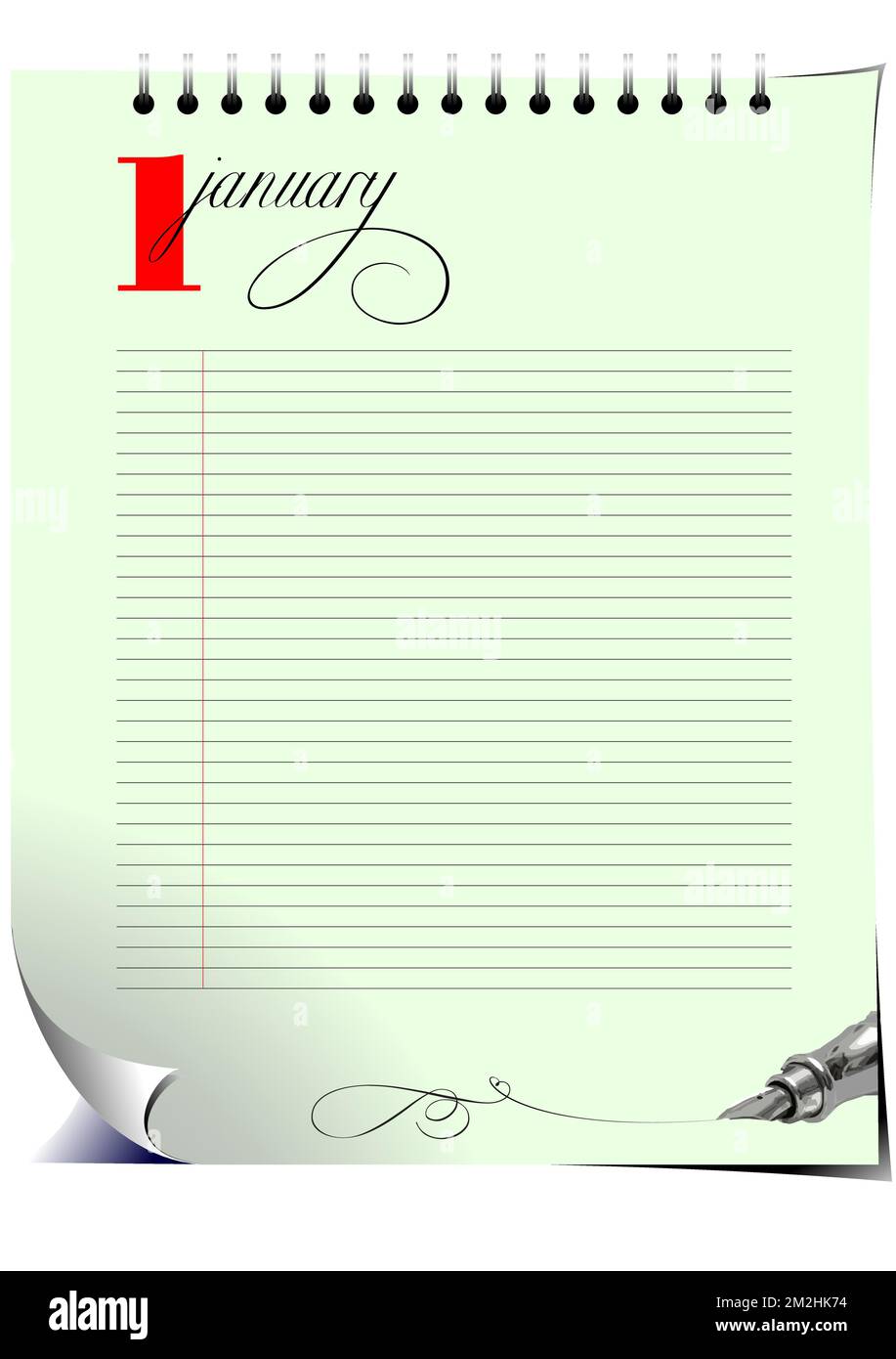 British calendar Cut Out Stock Images & Pictures - Alamy