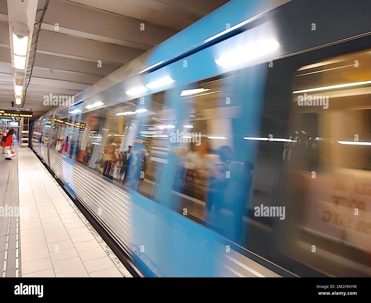 Stockholm subway stations hi-res stock photography and images - Alamy