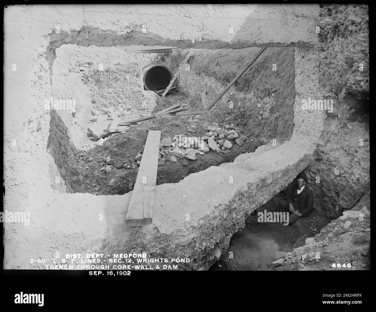 Distribution Department, Low Service Pipe Lines, Section 12, Wright's ...