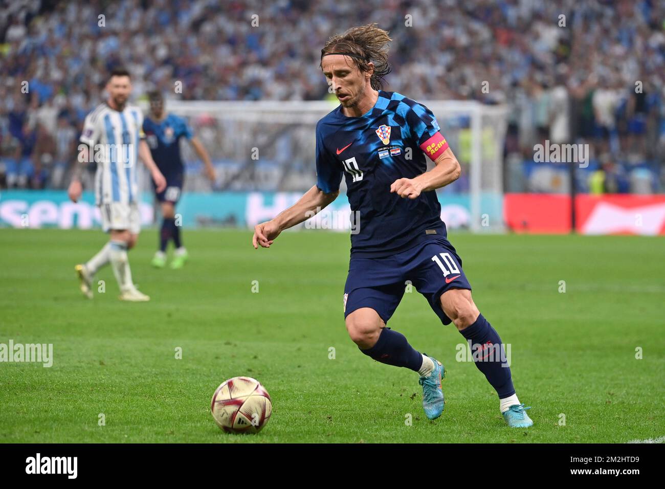 Luka MODRIC (CRO), action, single action, single image, cut out, full ...