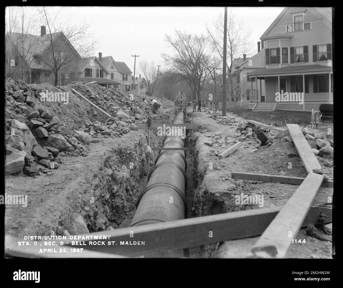 Pipe laying techniques hi-res stock photography and images - Alamy