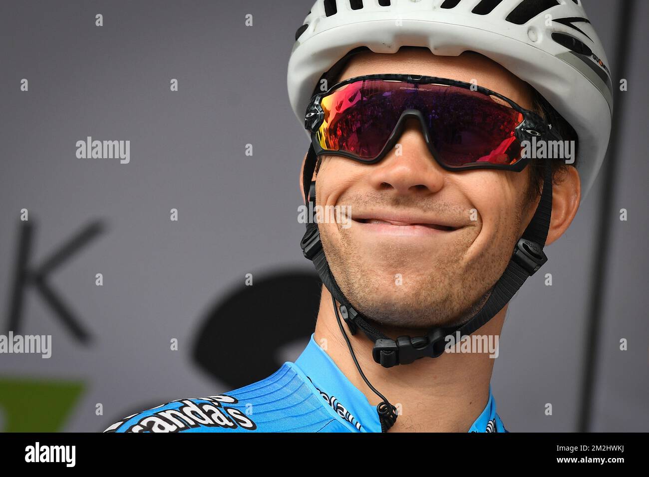 Belgian Sean De Bie of Verandas Willems - Crelan pictured at the start ...
