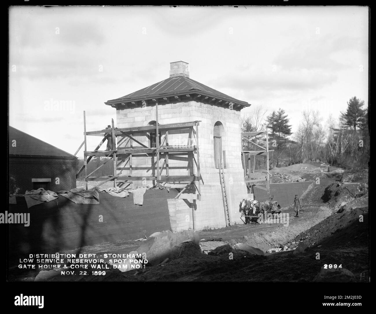 Distribution Department, Low Service Spot Pond Reservoir, Eastern ...