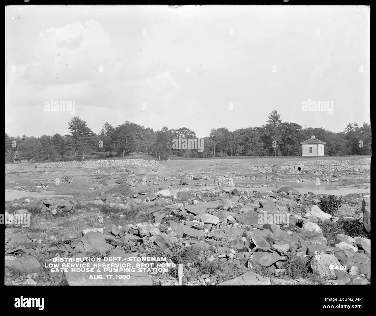 Distribution Department, Low Service Spot Pond Reservoir, Eastern ...