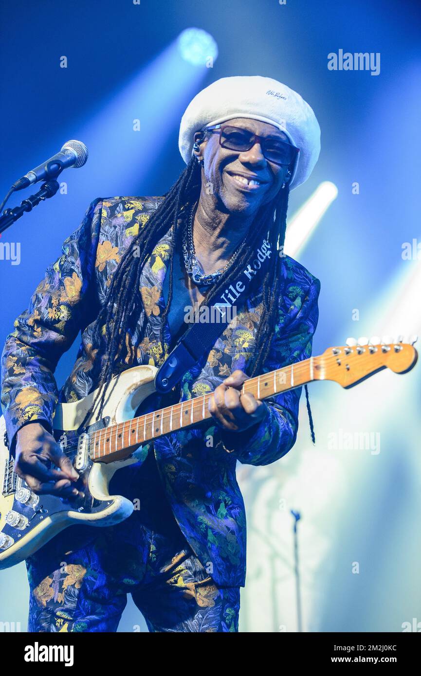 Nile Rodger and Chic live in Brussels | Nile Rodgers et le legendaire ...