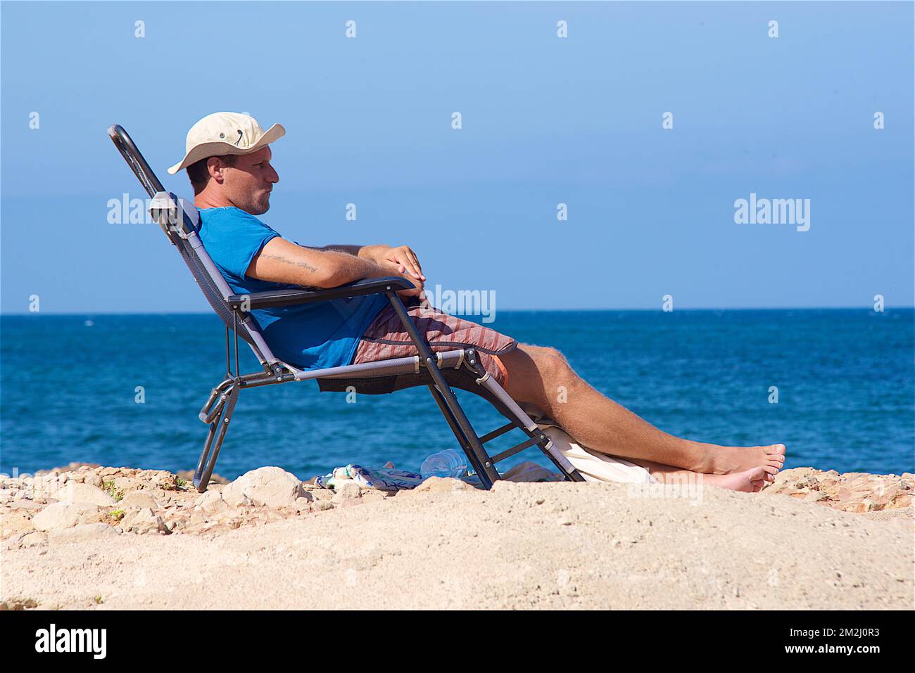 Front of sea | Face à la mer 12/08/2018 Stock Photo - Alamy