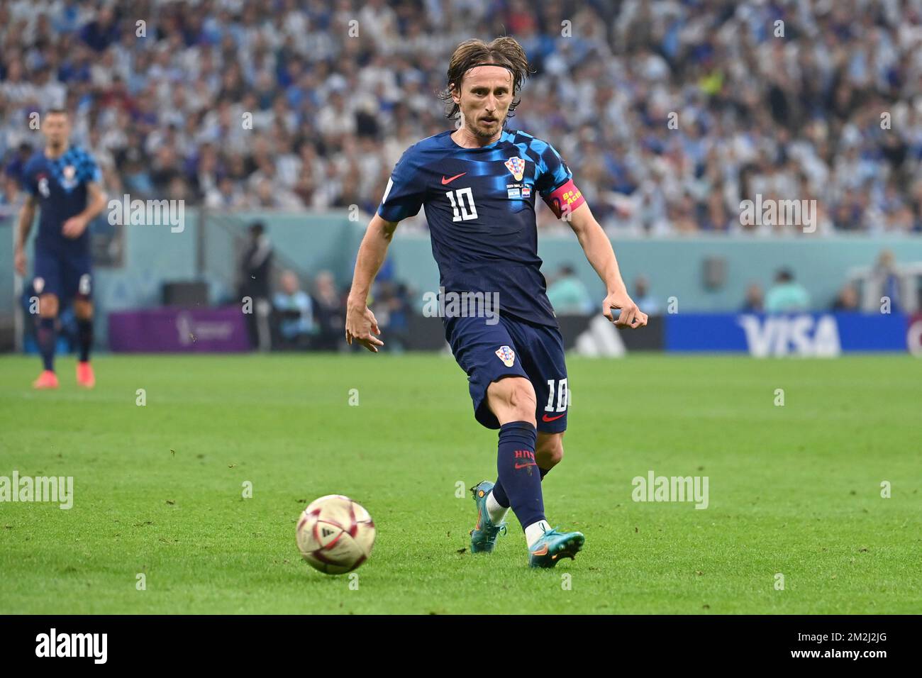 Luka MODRIC (CRO), action, single action, single image, cut out, full ...
