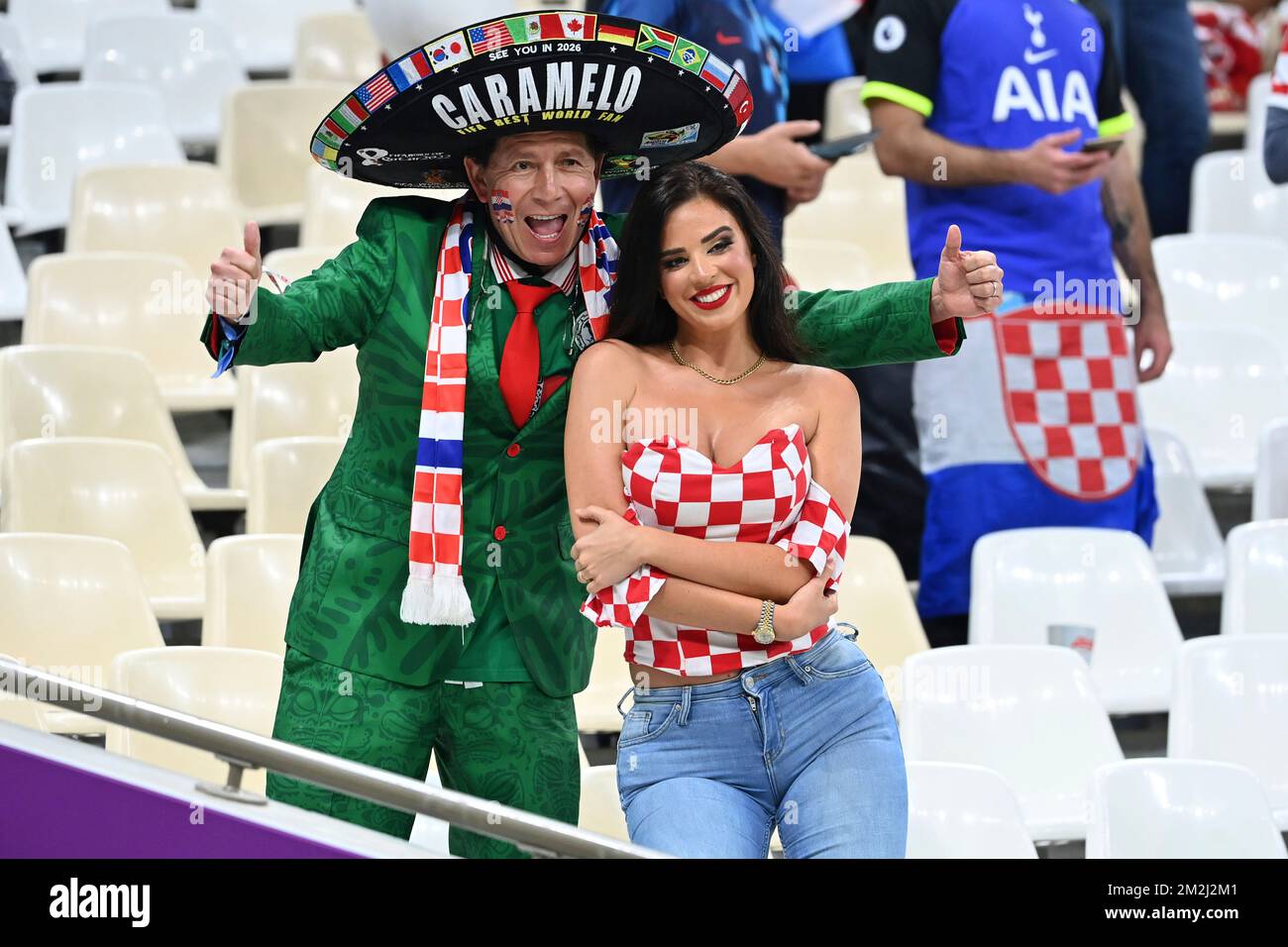 Ex Miss Croatia Ivana KNOELL poses in the grandstand. Semi-final, semi ...