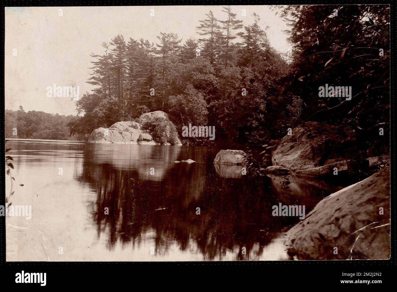 Distribution Department, Low Service Spot Pond Reservoir, Pickerel Rock ...