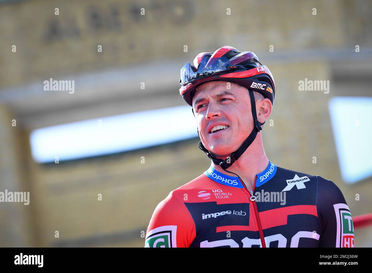 Australian Simon Gerrans of BMC Racing Team pictured at the start of ...
